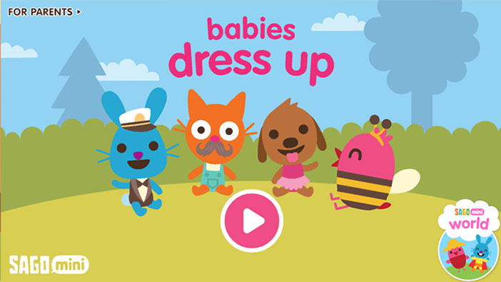 Babies dress up / Sago Mini Babykarneval | Barnevakten