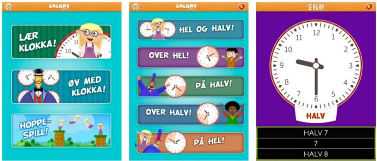 Lær klokka med Salaby | Barnevakten