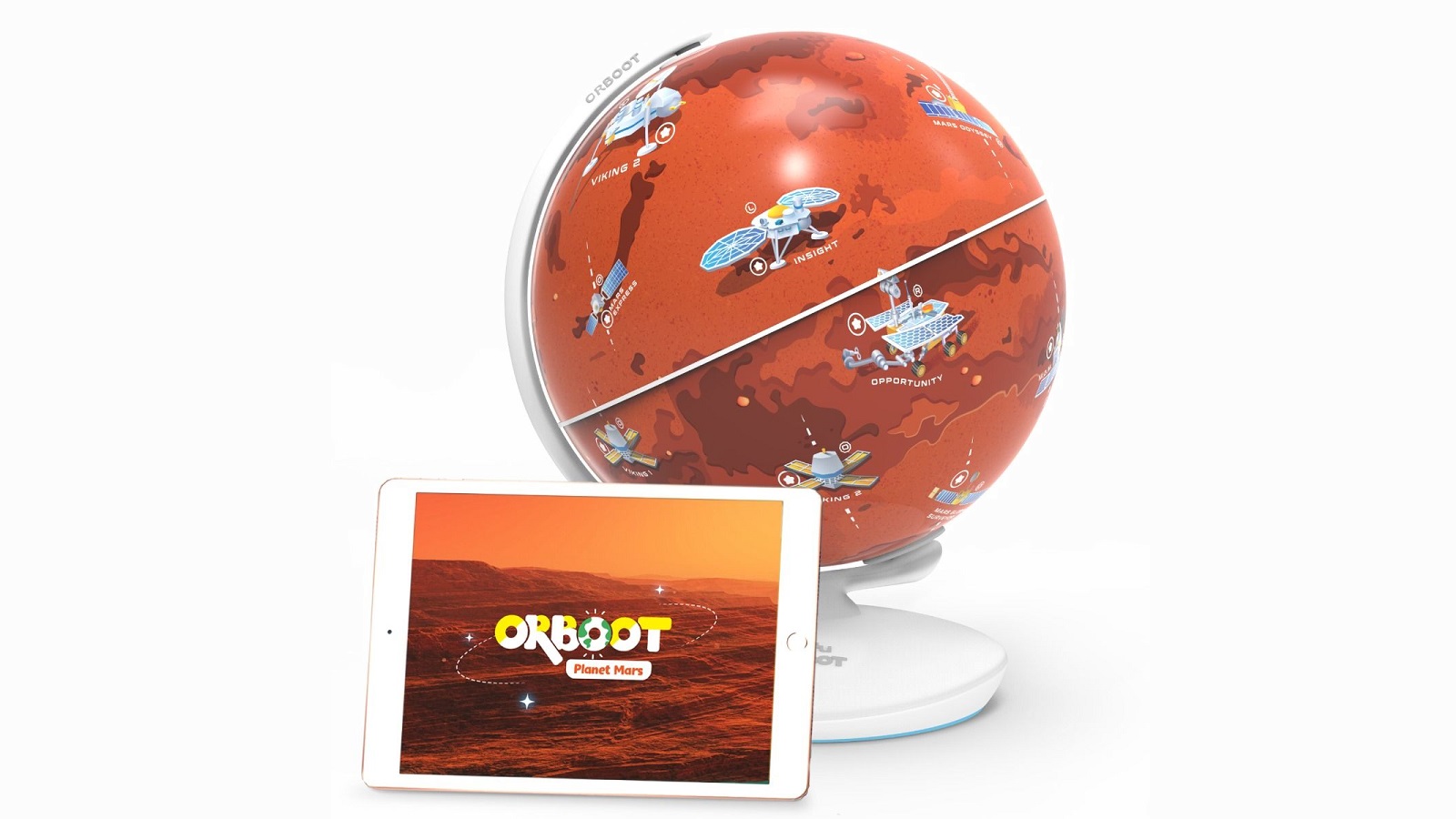 Orboot - interaktiv globus med Mars | Barnevakten