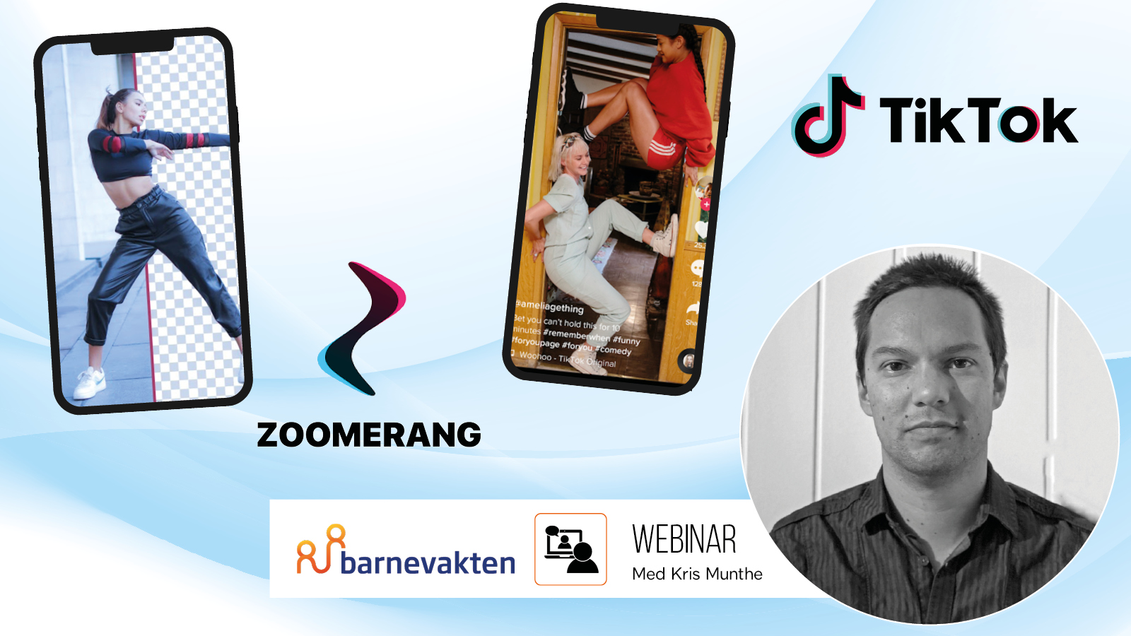 Kjøp opptak av webinar: Alt foreldre bør vite om Zoomerang og Tiktok ... Kjøp opptak av webinar: Alt foreldre bør vite om Zoomerang og Tiktok ...