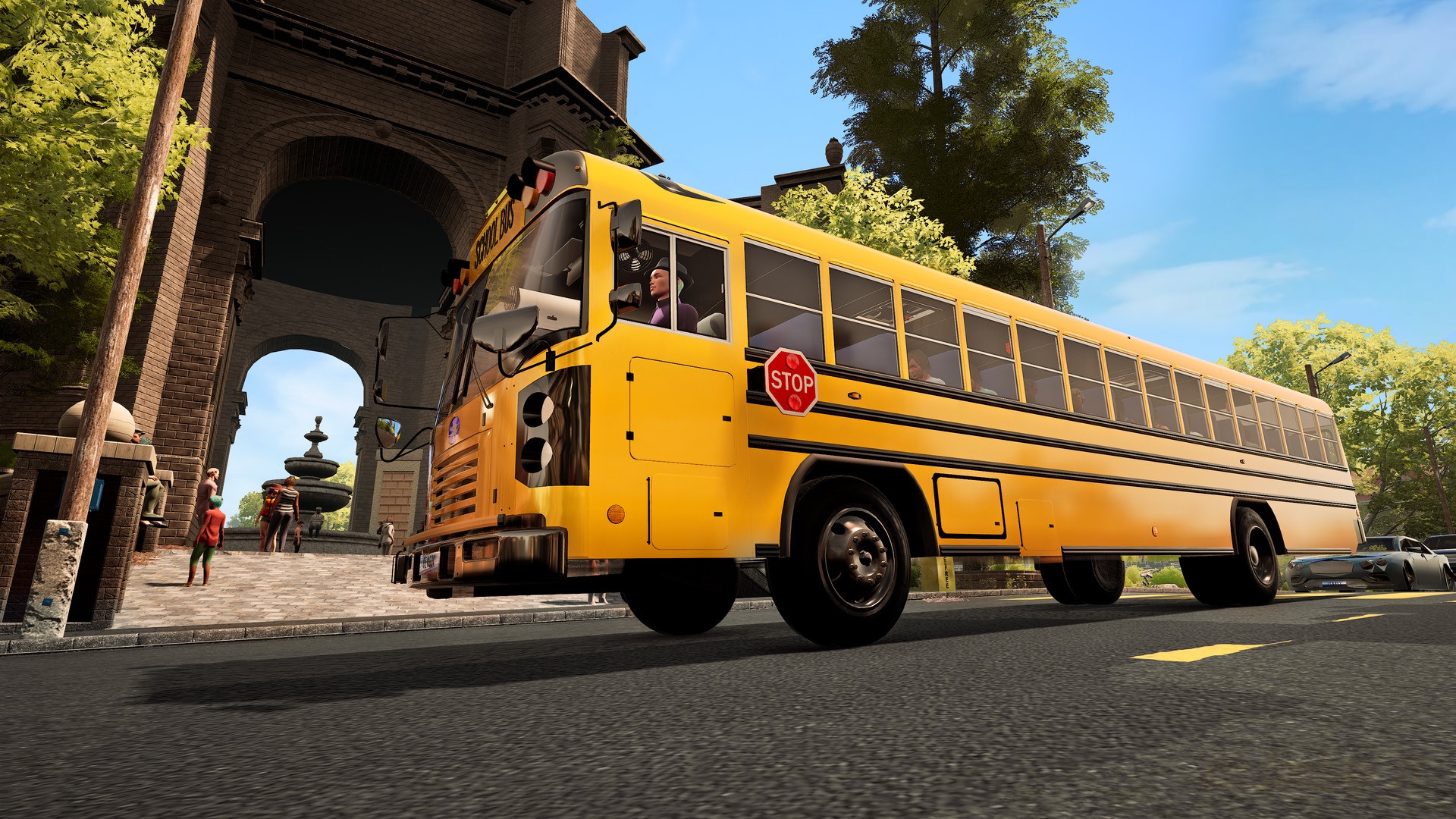Bus Simulator 21 - School Bus Extension | Barnevakten